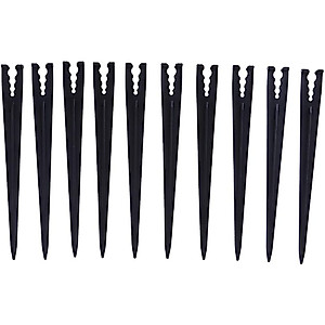 500 Pcs Plastic Irrigation Drip Support Stakes for 1/4-Inch Tubing Hose 4/7 or 3/5 Irrigation Hose Holder&Emitters/Drip Irrigation Kits/Garden Tools for Vegetable Gardens Flower Beds Herbs Garden