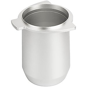 Portafilter Dosing Cup Espresso Coffee Accessrioes Compatible with 54mm Breville Portafilter and All 54mm Size Portafilter Matte Silver