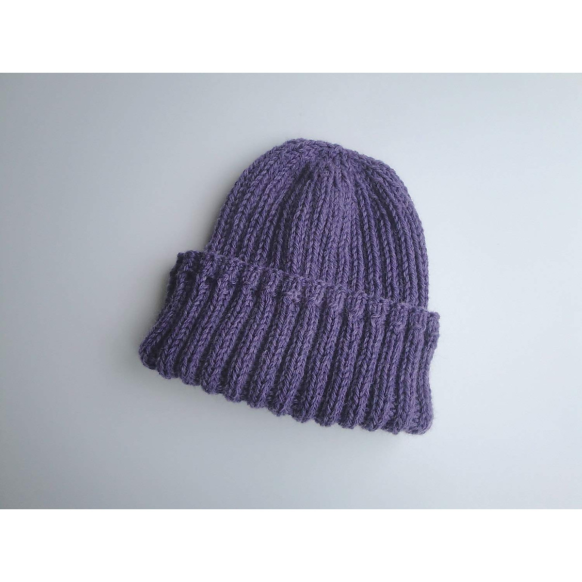 Women's Knit Hat, Pure Wool, Watch Cap Beanie, Teen Girls Warm Cap