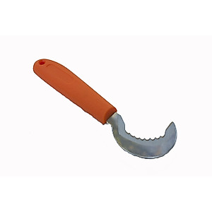 TAKIMASHII 6 1/2" Grape Hook Knife Serrated Stainless Steel Blade