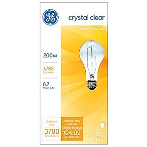 200-Watt General Purpose Light Bulb