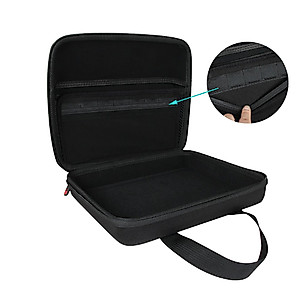 Hermitshell Hard EVA Travel Black Case Fits Nintendo Switch System