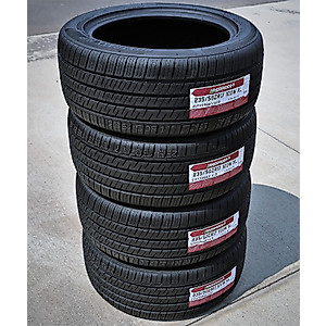 Set of 4 (FOUR) Landspider Citytraxx H/P All-Season Truck/SUV High Performance Radial Tires-235/50R17 235/50ZR17 235/50/17 235/50-17 100W Load Range XL 4-Ply BSW Black Side Wall UTQG 420AA
