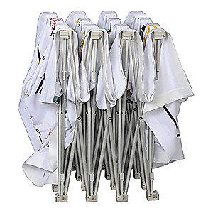 JUST 4 SIGNS Portable Backdrop Booth Frame 8'x10' Pop Up Display Stand Aluminum Tension Fabric Trade Show Exhibit Display Booth Frame Stand Banner Show Frame (Stand ONLY) (Frame 8'x10')