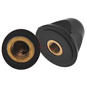 Zcargel Propeller Nut, Motor Propeller Cap Nut Prop Round Clamp Fixed Adapter For 2/4 Outboard Motor Punch 4 Hp 5 Hp 6 Hpp Engine 647-45616-01