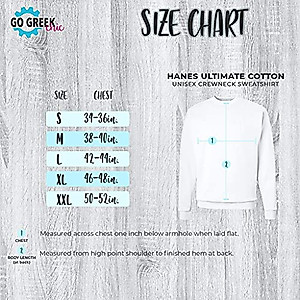 Kappa Alpha Theta Signature Sweatshirt (Medium) White