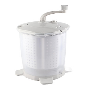 Portable Washing Machine for Apartment, Manual Hand Clothes Washer, Mini Portable Manual Operation Washing Machine, Underwear Laundry Washer for Home Dormitory, Gray