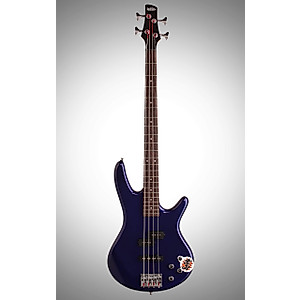 Ibanez 4 String Bass Guitar, Right Handed, Jewel Blue (GSR200JB),34 inches