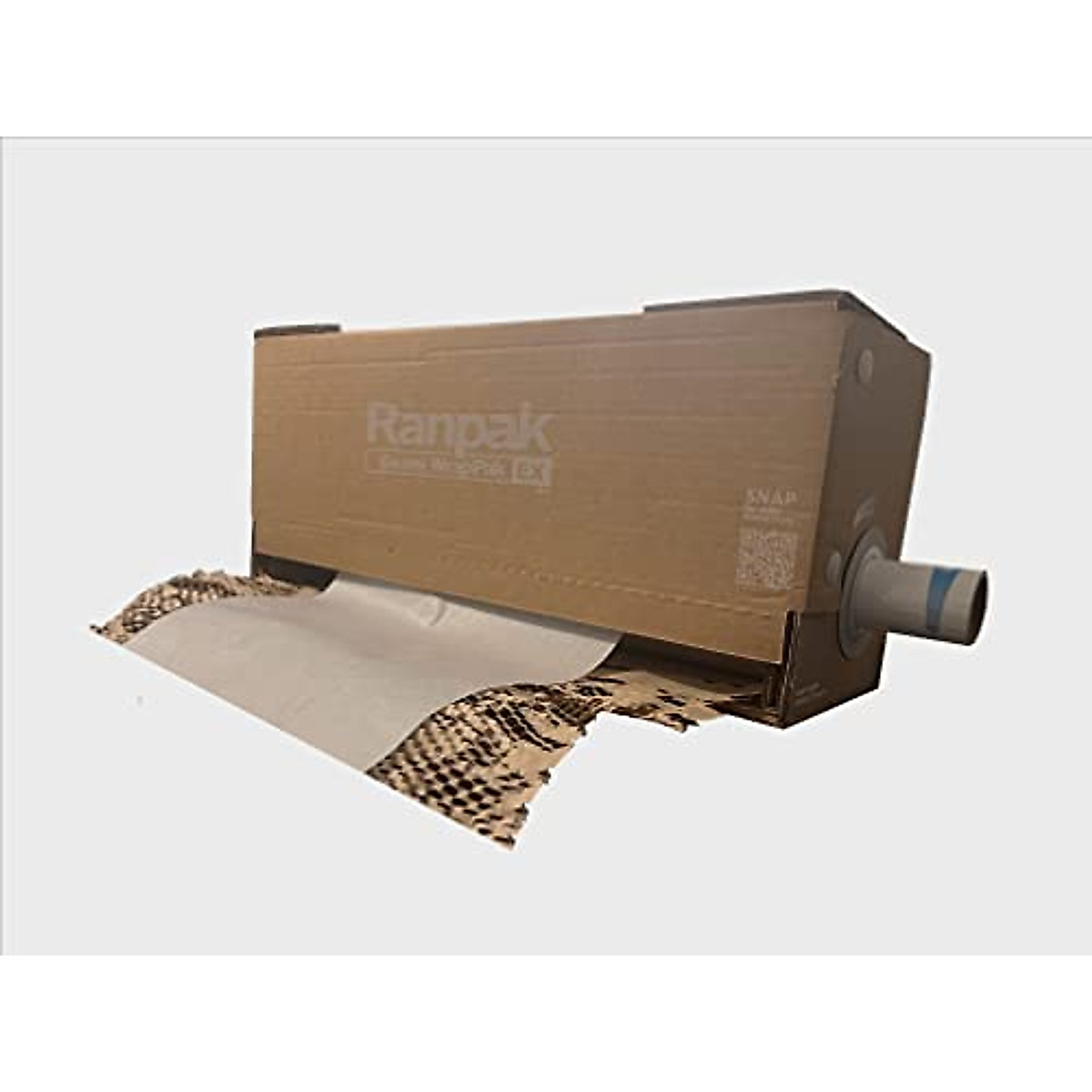 Ranpak WrapPak Ex 750 feet expandable honeycomb cushion wrap, recyclable packing paper, eco-friendly kraft paper cushioning, made in USA
