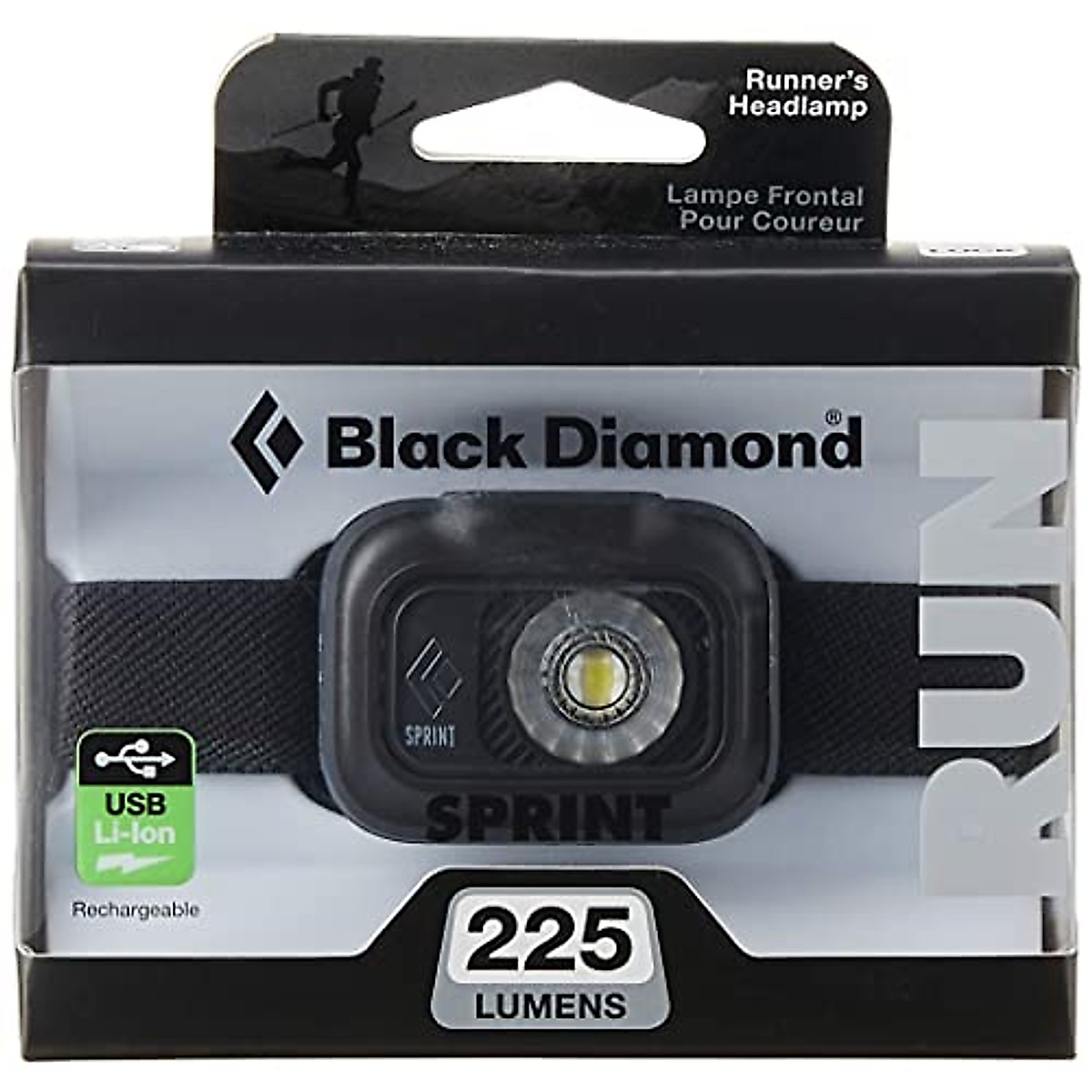 Black Diamond BD620653GRAPHITE Sprint 225 Headlamp Graphite