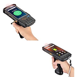 MUNBYN Android Barcode Scanner 082Pro, Android 12 Barcode Scanner, Equipped with Honeywell HS7 Barcode Scanner, and Android 11 Barcode Scanner Handheld Mobile Computer 1D/2D QR PDF17 Zebra Scanner
