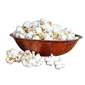 Wooden Woven Round Salad Bowl, Woven Wood Snack Bowl (8"-Inch, Set of 6) Mixing Bowl