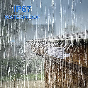 Kekeou 100W LED Flood Lights Outdoor Stadium Lights 100 Watt Exterior Flood Lights 11000LM 6500K IP67 Waterproof LED Floodlights Outdoor for Yard Garden