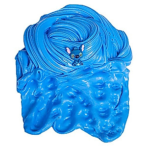 Blue Butter Slime, Non-Sticky and Glossy Slime, Stress Relief Scented Slime Toy for Kids Education, Party Favor and Birthday Gift(7oz 200ML)