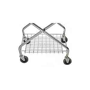 Global Industrial Fold and Store Service Cart, 350 Lb. Capacity, 28"L x 19"W x 29"H