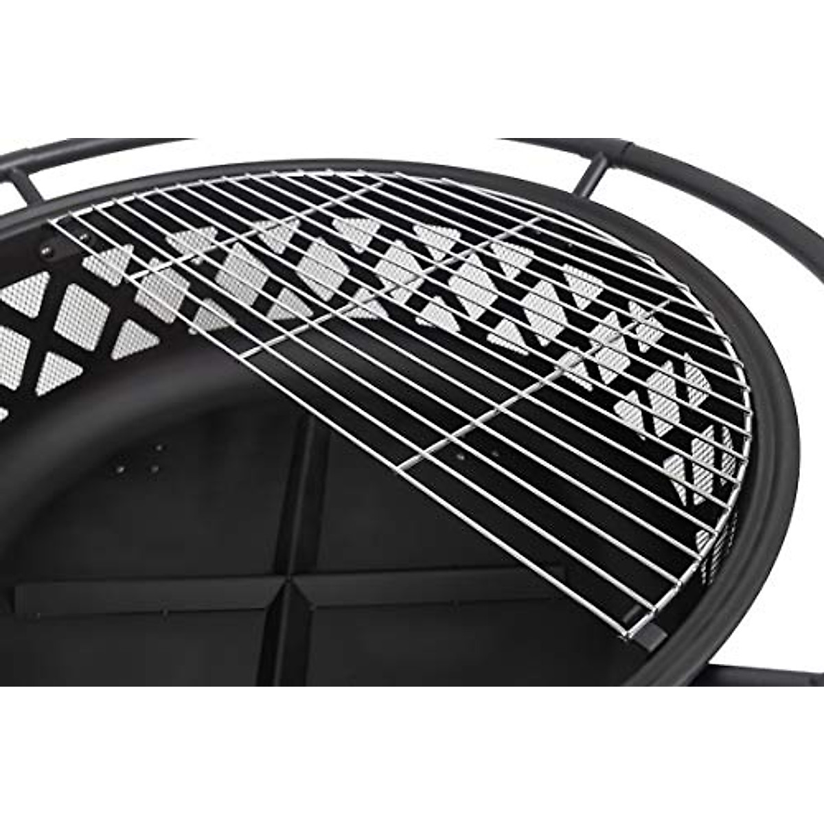 Pleasant Hearth OFW888R fire Pit, Black