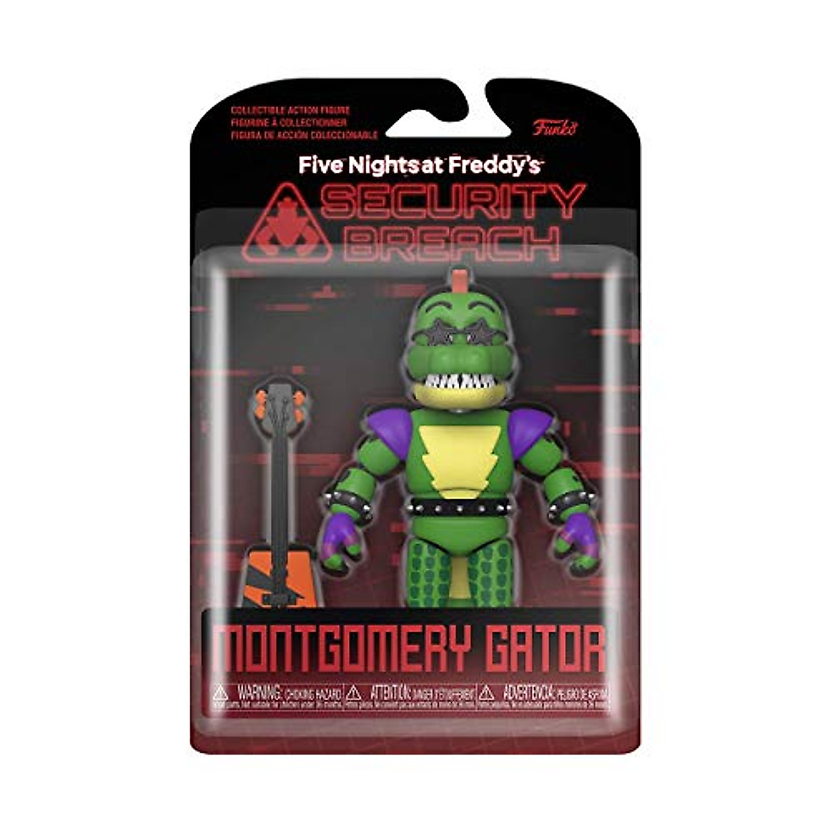 Funko Action Figure: Five Nights at Freddy's (FNAF) - PizzaPlex - Montgomery Gator - FNAF Pizza Simulator - Collectible - Gift Idea - Official Merchandise - for Boys, Girls, Kids & Adults