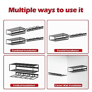 F4SPEED Large Power Tool Organizer and Storage, Garage Tool Storage Organizer Holder Garage Organizers and Storage Rack