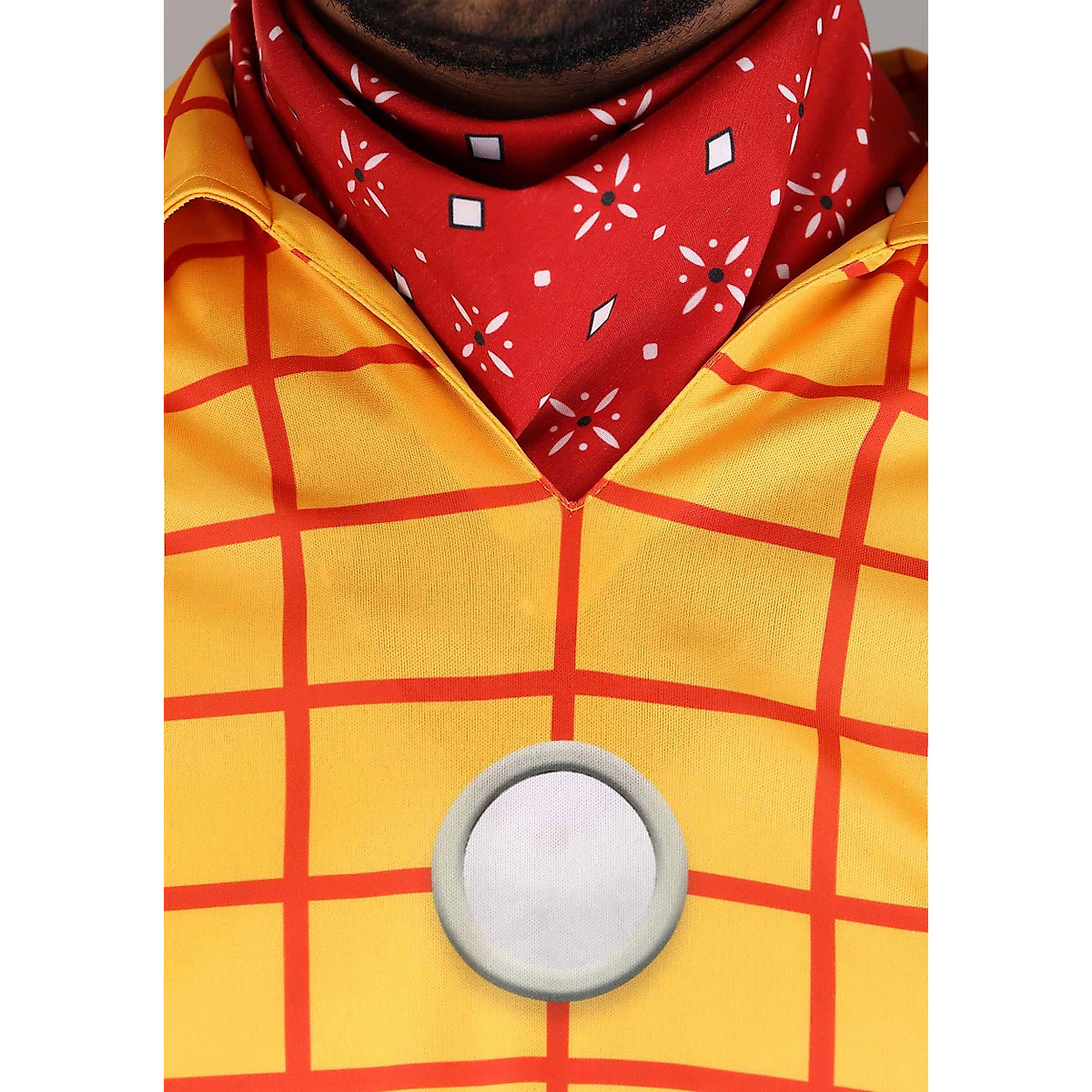 Fun Costumes Disney Plus Size Woody Toy Story Halloween, Adult Deluxe Cowboy Outfit for Men (3X)