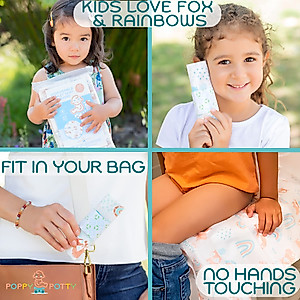 Logie & Gray Kids Disposable Toilet Seat Covers 20 Pack – Extra Large, Complete Hygienic Protection, Travel-Friendly, Disposable Plastic Toilet Seat Cover – Kid-Friendly Toilet Covers Disposable