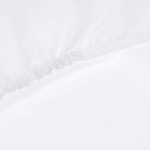 Baby Delight Universal Bassinet Cotton Sheet | Fitted Sheet | White