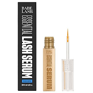 Babe Original Lash Serum - Fuller & Longer Looking Eyelashes, Lash Enhancing Serum, for Natural Lashes and Lash Extensions, 1mL, Starter Supply…