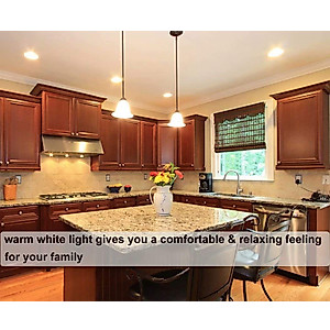 Vinaco GU10 Bulb, 6 Pack MR16 GU10 120V 35W Long Lasting, GU10 Halogen Bulb Warm White 2800K, 35W GU10 Dimmable with GU10 Base for Track Light Bulbs, Hood Light Bulbs. Halogen GU10+C 120V 35W