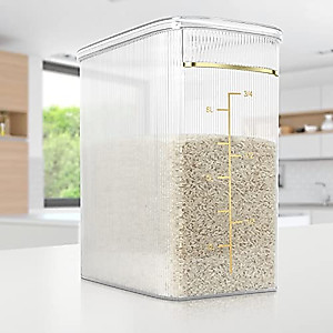 TBMax Rice Container 20 Lbs + Rice Storage Container 4 Lbs