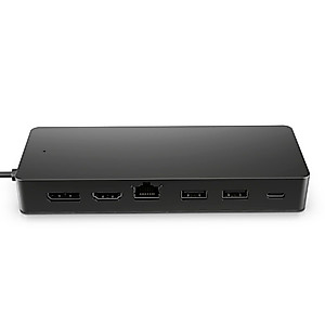 USB-C Docking Station, 7-in-1 Multiport hub, Dual 4K@30Hz or singl4K@60Hz for Monitor (1 HDMI, 1 Displayport), 2 USB-A, 1-USB-C, 1 RJ45 for Win10/11, MacOS, ChromeOS. PC, Laptop, Notebook