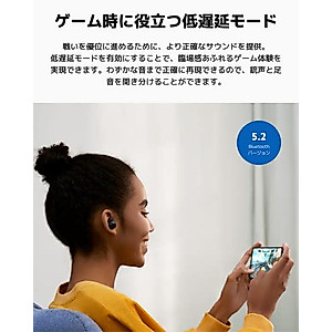 Xiaomi True Wireless Earbuds Redmi Buds 3 lite, Bluetooth 5.2 Low Latency Headphones Waterproof Stereo Earphones in Ear Touch Control Headset with Mic Deep Bass for Sport, Gaming and Running, Black