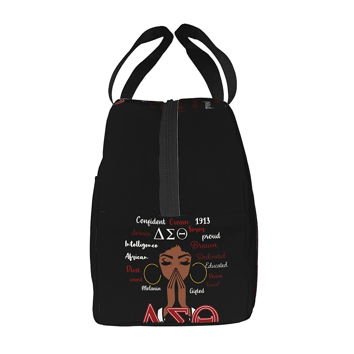 Sorority Gifts Lunch Bag For Women Men Insulated Lunch Box For Adult Reusable Lunch Tote Bag For Work, Picnic, Travel
