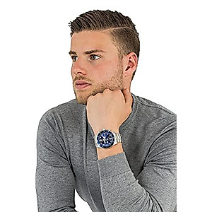 Invicta Men's 15205 Pro Diver Chronograph Blue Dial Stainless Steel Watch