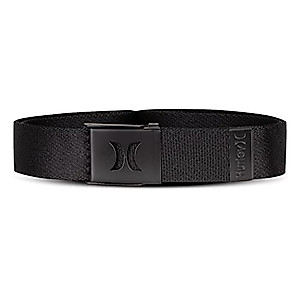 Hurley Men's Web Belts, Black, O/S