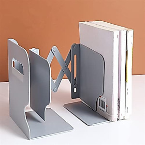 SZYAWsd File Sorters Large Adjust Bookshelf Office Table Storage Rack ABS Desktop Bookends Students Bookcase Organizer Stand Stationery Supplies