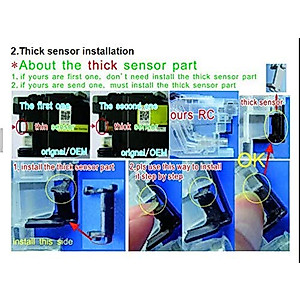 UniPrint Empty refillable Ink Cartridge + chip Resetter Compatible for Brother MFC-J460DW J480DW J485DW J680DW J880DW J885DW MFC-J4320DW J4420DW J4620DW J5620DWLC203 LC203XL