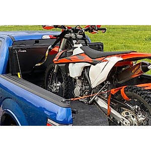 LEER HF650M Quad-Folding Truck Bed Tonneau Cover, Fits Ford F-150 Light Duty, Years 2015-2024, 5'6" Truck Bed, Black