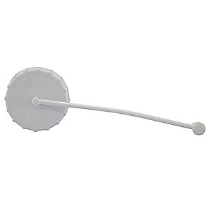 RecPro Fresh Water Fills Cap Only | 222PW-A Polar White or Black Cap and Strap (White) | Made in America