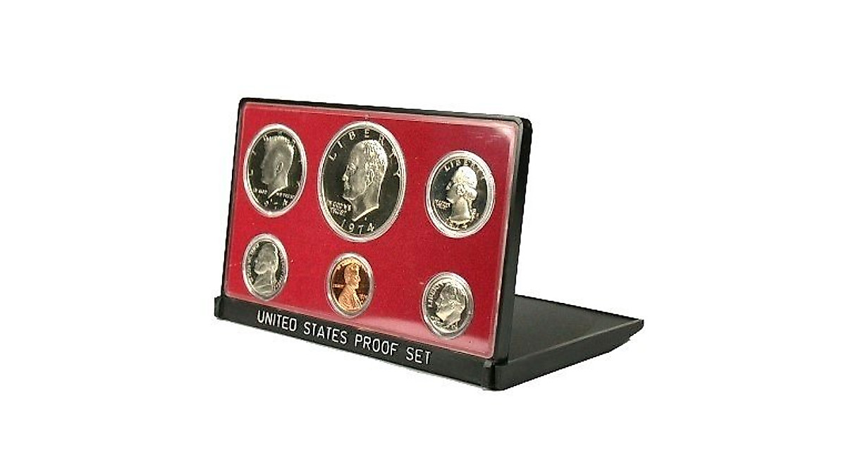 1978 US Proof Coin Set - Vintage Collectible with Mirror Finish