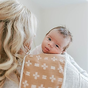 Crane Baby Soft Muslin Burp Cloth, Lightweight and Absorbent Burp Cloth for Boys and Girls, Safari Animal, 3 Piece, 7” x 20”