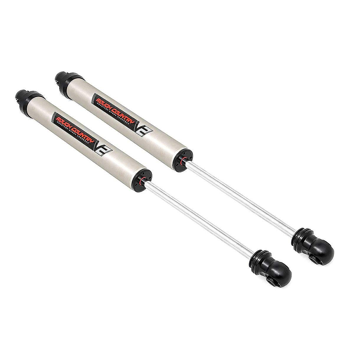 Rough Country 0-3.5" V2 Monotube Rear Shocks for 2009-2024 Ford F-150-760771_C