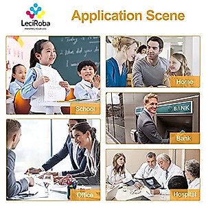 LeciRoba LC75 Ink Cartridges for Brother lc75 Ink Cartridge and LC79 XL LC71 Ink cartridges for MFC-J7510DW MFC-J6910DW MFC-J835DW MFC-J430W MFC-J6510DW MFC-J280W (8 Black,4 Cyan,4 Magenta,4 Yellow)