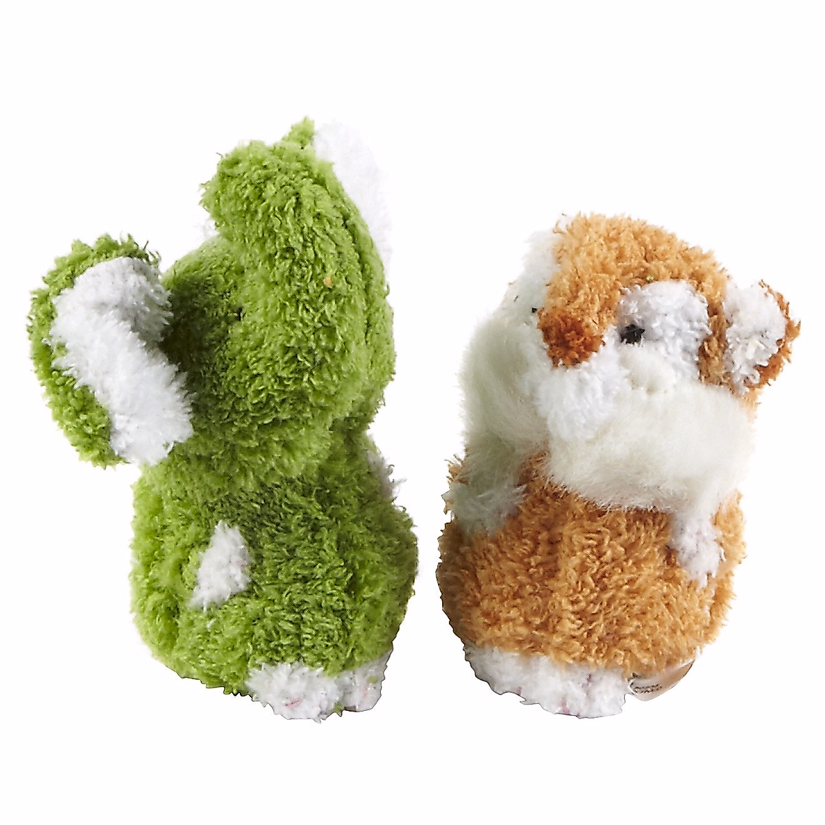 Booda Corporation (Aspen) DAP53485 2-Pack Terry Elephant/Chipmunk Pet Toy