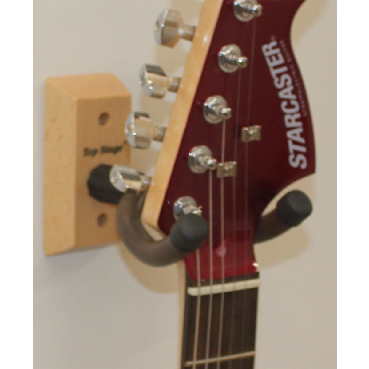 Top Stage® Hardwood Home & Studio Guitar Hanger Wall Stand, JX18-NA