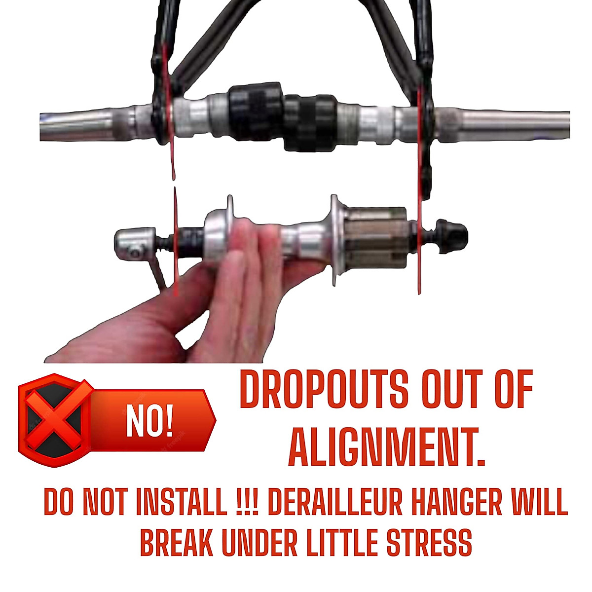 Derailleur Hanger 65 Compatible with Specialized Stumpjumper Hardrock Hotrock S-Works Enduro Fatboy Camber Epic Crave Rockhopper Bicycles Part Numbers 9895-4021