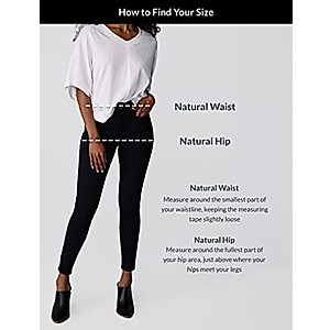 JAG Jeans Women's Amelia Pull-On Slim Ankle Pant, Black