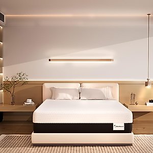 LIYIH 10 Inch Queen Mattress, Memory Foam Mattress, Guest Room Mattress, Comfort Level of This Mattress is Extraordinary,Improved Sciatica CertiPUR Certification【New Version】