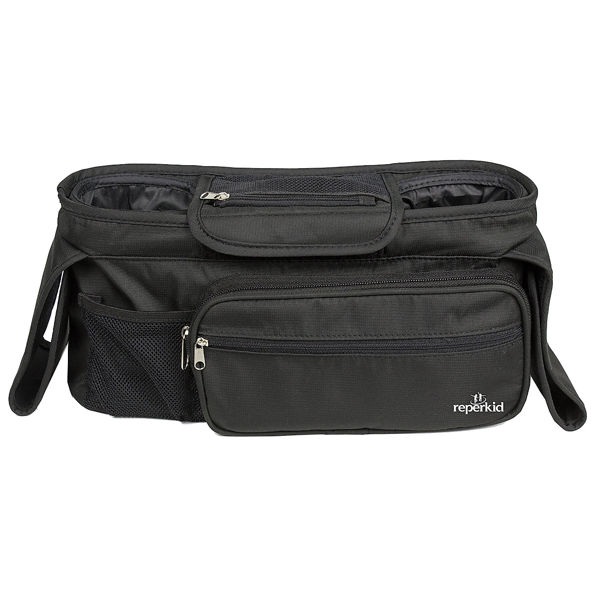 Stroller Organizer Bag and Organizer – Large Capacity - Premium Baby Stroller Bags Fits All Types of Strollers - Comes w/Smartphone & Dual Bottle Holder - Great Durability & Design