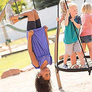 Lifetime 90804 Adventure Tower Playset with Spider Swing, Earthtone