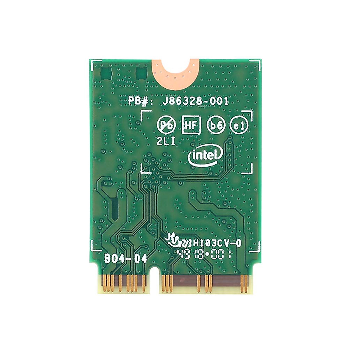 AX201NGW WiFi Card,WiFi 6E M.2 Laptop 2.4Gbps 802.11ax Wireless Intel AX201 Wireless Card 11AX WiFi Adapter with Bluetooth 5.3 MU-MIMO for Windows 10, 64-bit, Google Chrome OS, Linux(64bit)