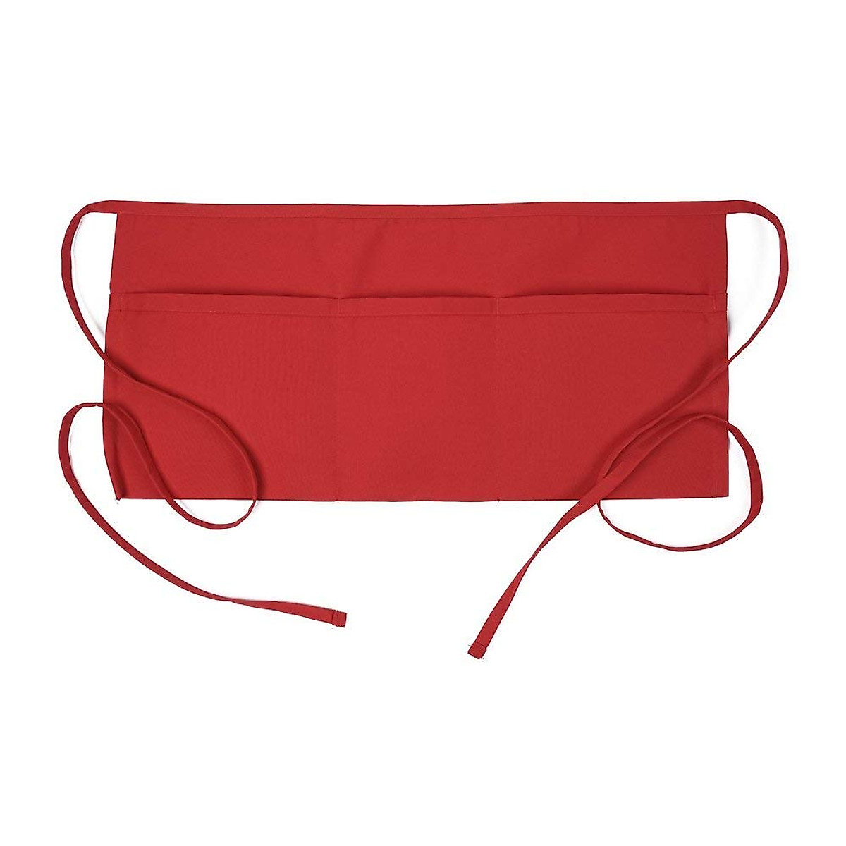 FAME Delta Plus Original 3 Pocket Waist Apron - F9 -Red (WFA18133RE)
